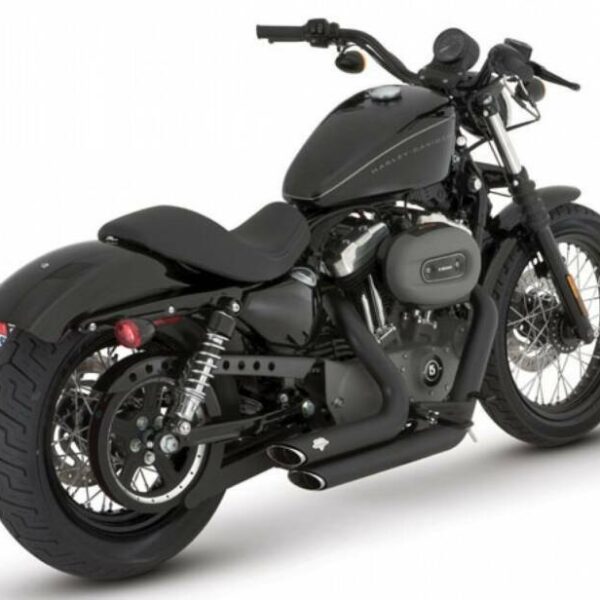 SCARICHI vance & hines SHORTSHOTS NERI HARLEY DAVIDSON SPORTSTER ...
